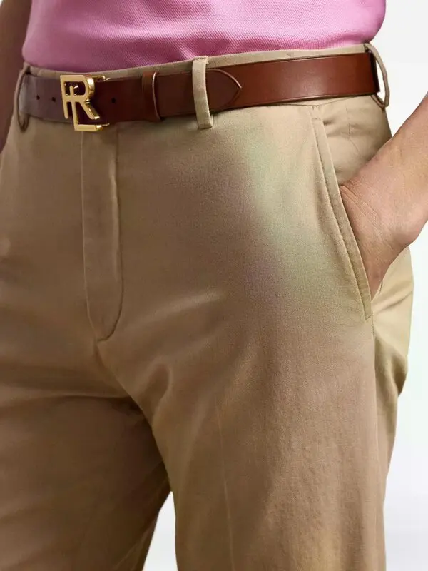 Ralph Lauren Purple Label Stretch-design Tailored Chino Trousers