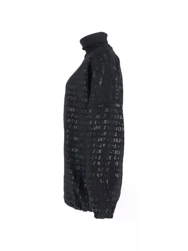 Balenciaga Allover-print Turtleneck Sweater