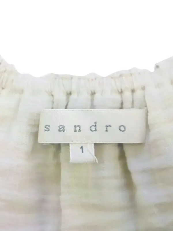Sandro Two-piece Ruffled Dress