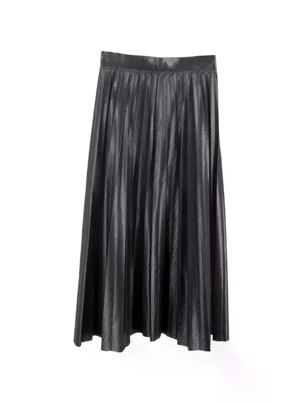 BOSS Pleated Perforated Skirt
