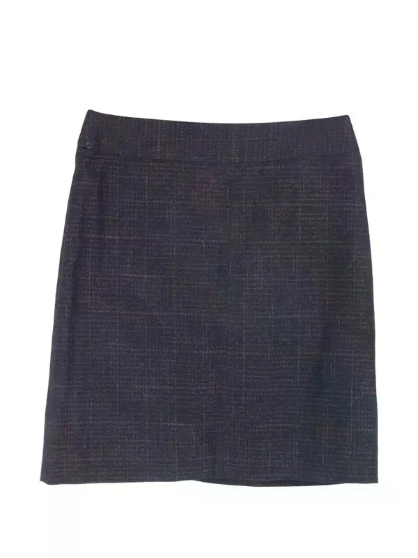 Chloé Plaid Mini Skirt