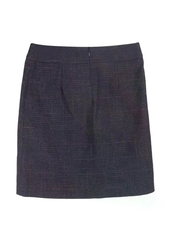 Chloé Plaid Mini Skirt