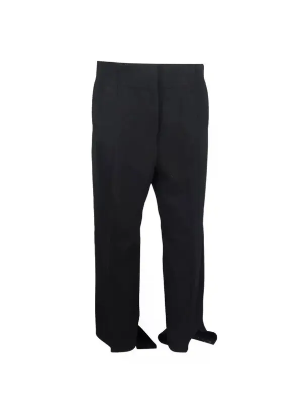 Celine Asymmetrical Wool Trousers