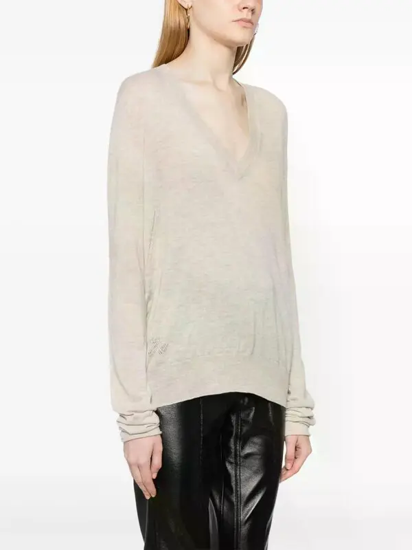 Zadig&Voltaire V-neck Cashmere Jumper