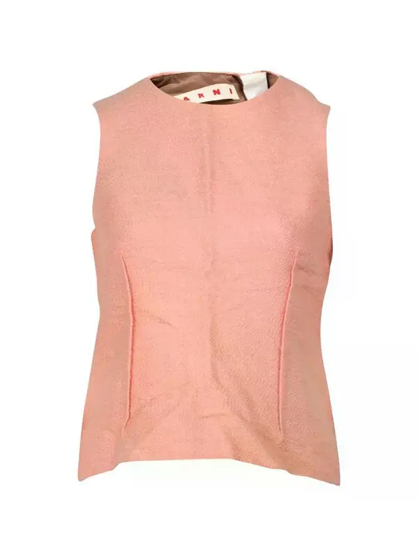 Marni Sleeveless Wool Top