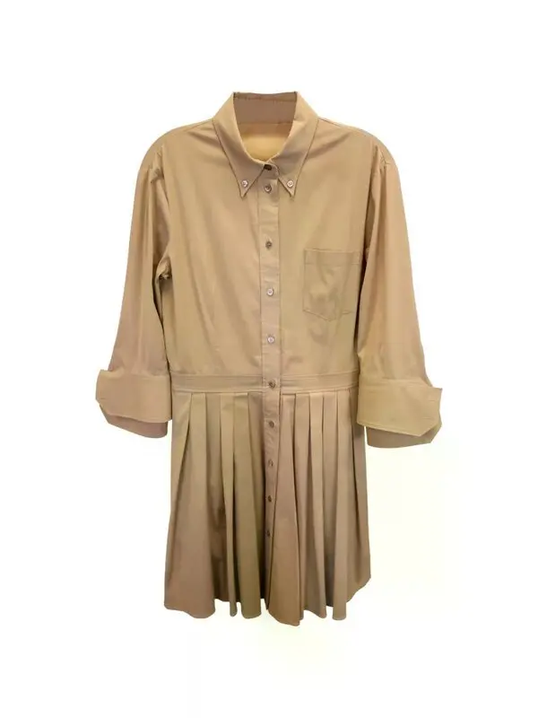 Michael Kors Pleated Shirt Dress