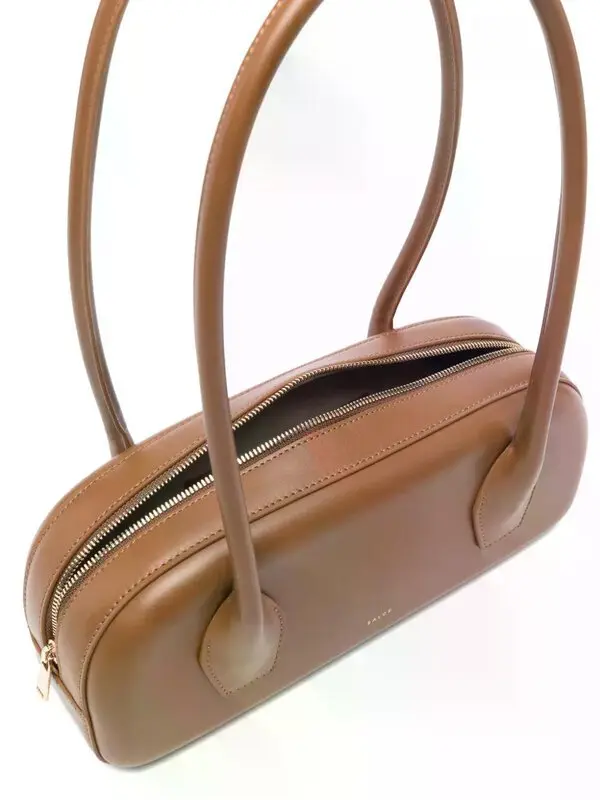 SALCE Rounded Shoulder Bag - Brown