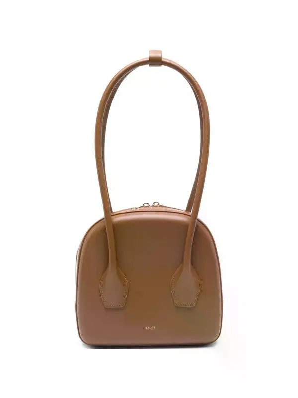 SALCE Rounded Shoulder Bag - Brown
