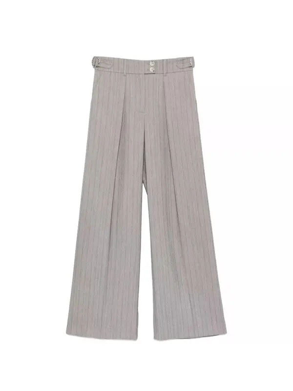 Patrizia Pepe Pinstriped Palazzo Pants