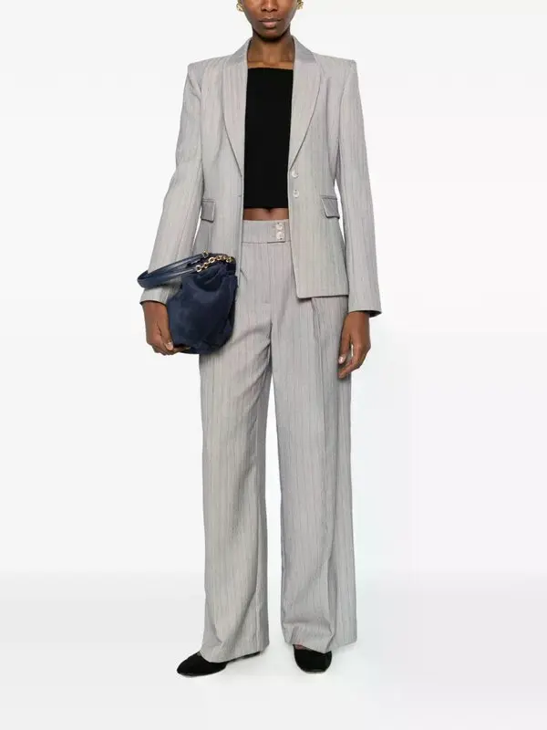 Patrizia Pepe Pinstriped Palazzo Pants