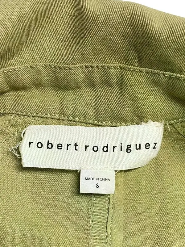 Robert Rodriguez Double-breasted Belted Coat