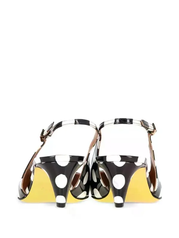 Marni Polka-dot Slingback Pumps
