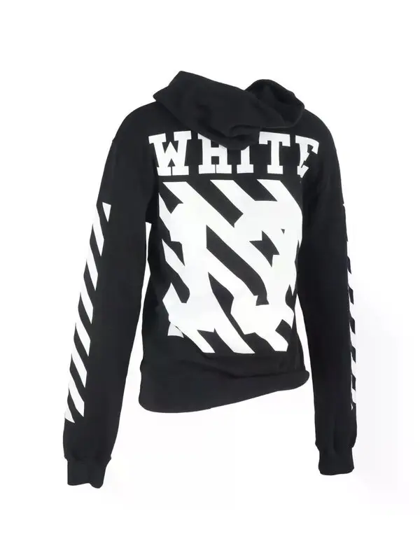Off-White Diag Arrow Slim Hoodie - Black