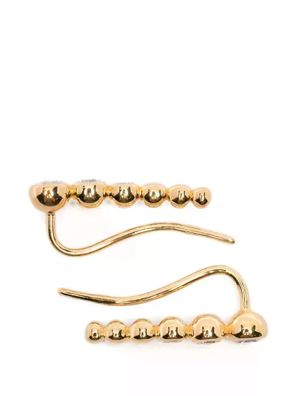 MISSOMA Tennis Climber Stud Earrings - Gold