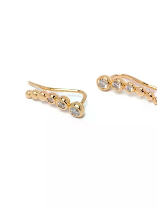 MISSOMA Tennis Climber Stud Earrings - Gold