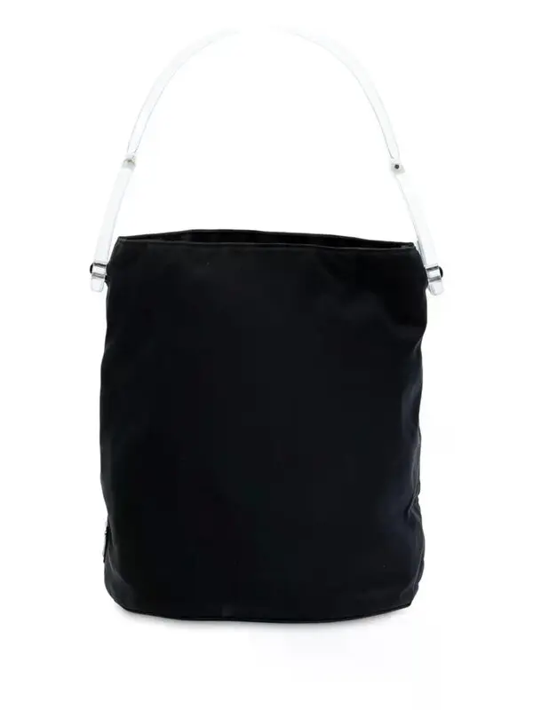 Prada Tessuto Acrylic Handle Bag Handbag