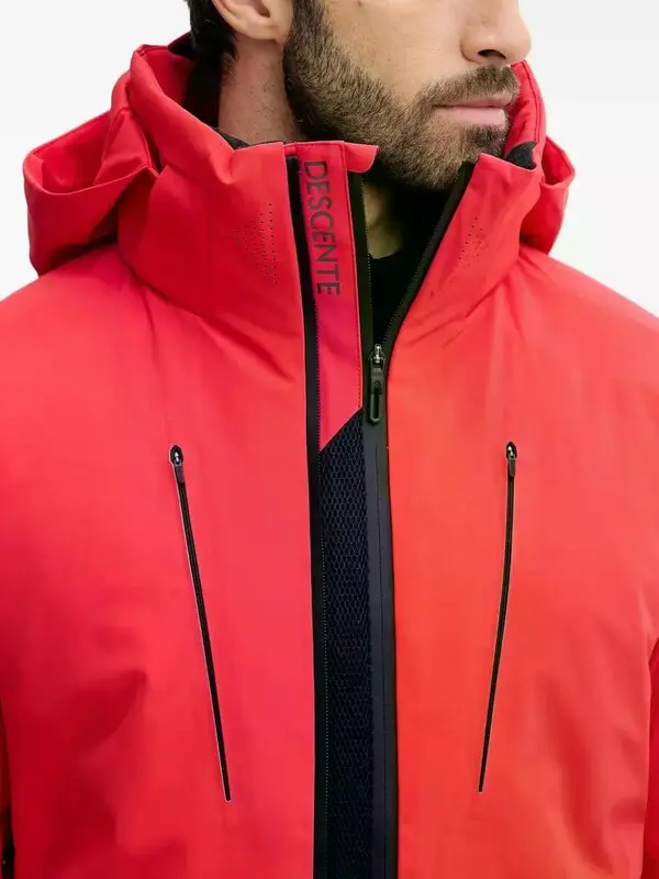 DESCENTE Hooded Zip Ski Jacket