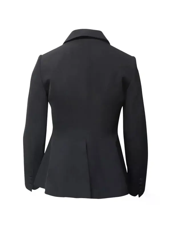 Burberry Fitted Wool Blazer