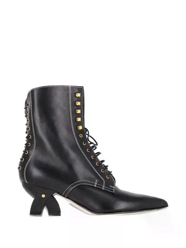 Loewe Lace-up Ankle Boots
