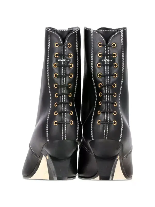 Loewe Lace-up Ankle Boots