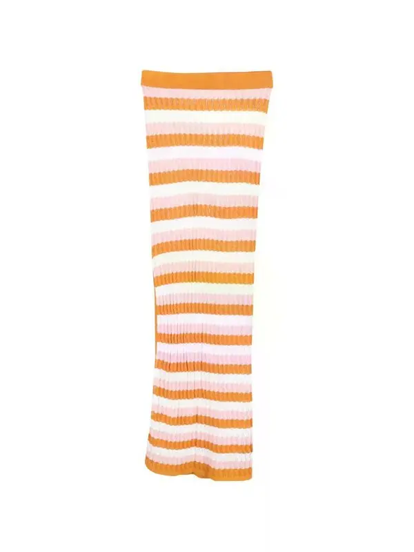 Dodo Bar Or Striped Knitted Maxi Skirt