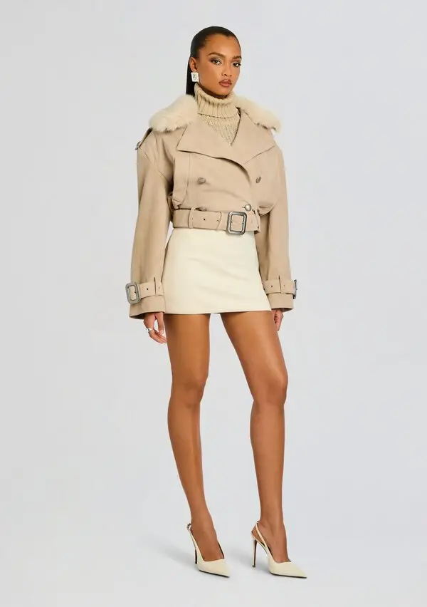 Retrofete Rubee Suede Coat