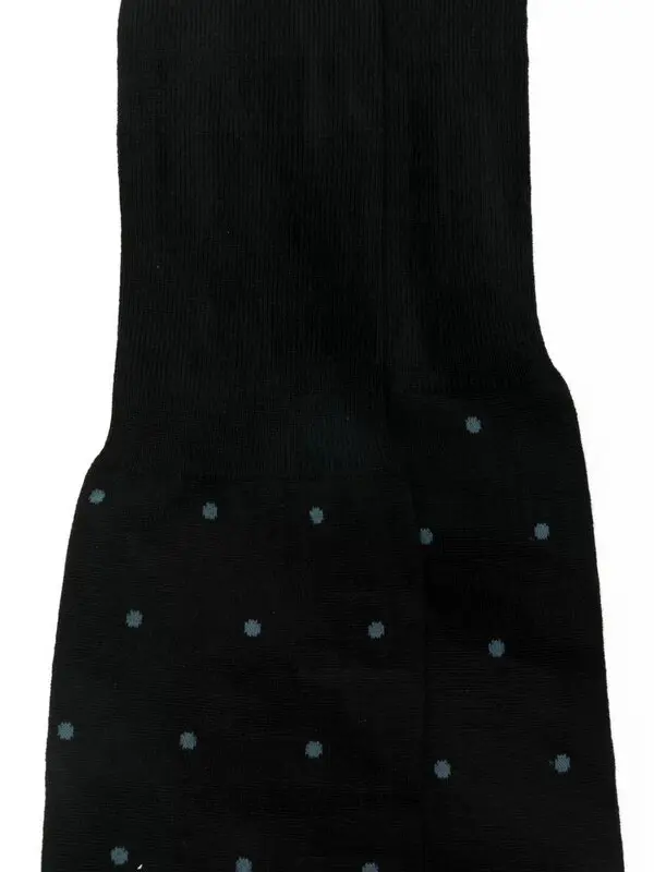 ALTO MILANO Polka Dot Socks