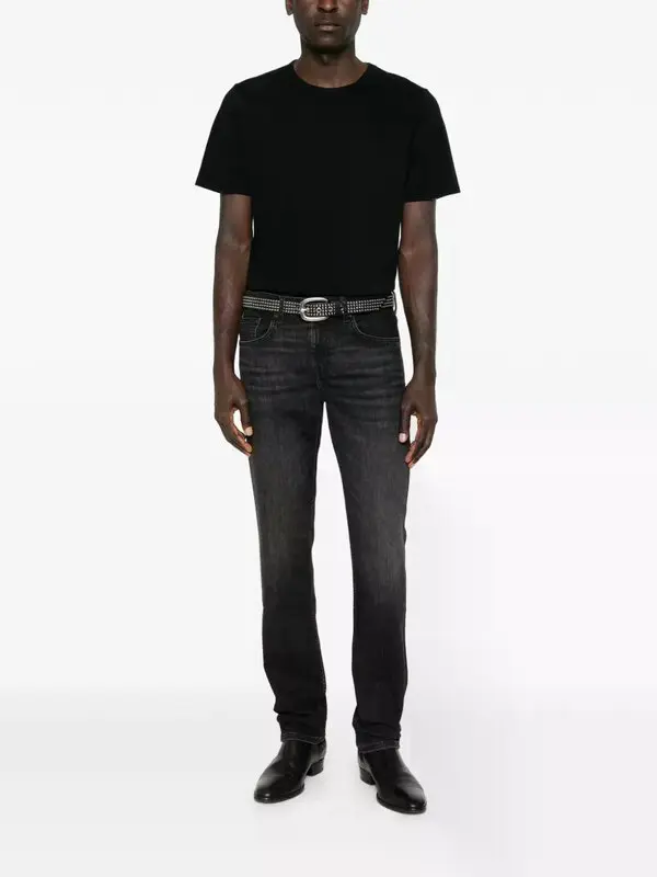 7 For All Mankind Slim Fit Jeans - Black