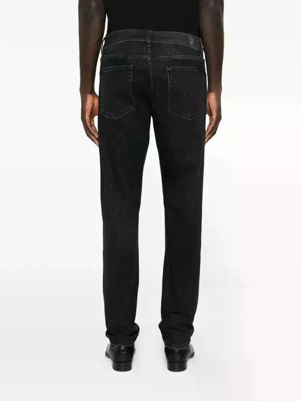 7 For All Mankind Slim Fit Jeans - Black