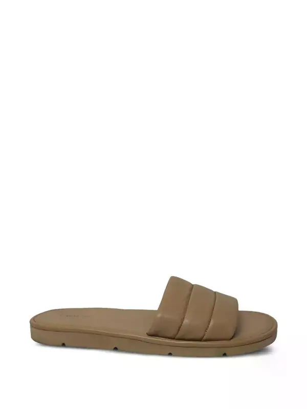 Vince Volina Quilted Leather Slide