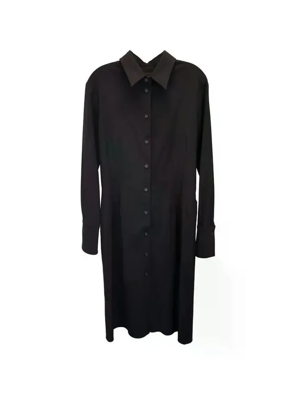 JOSEPH Buttoned Midi Shirt Dress