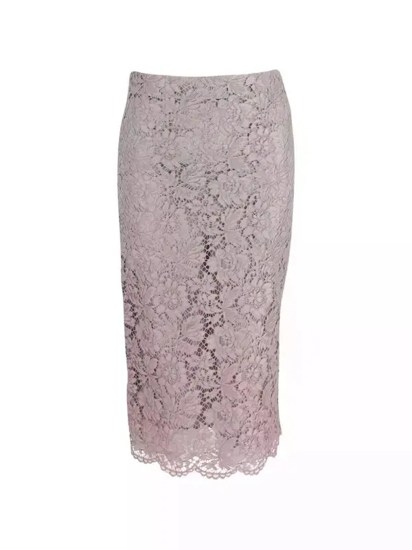 Valentino Garavani Lace Midi Skirt
