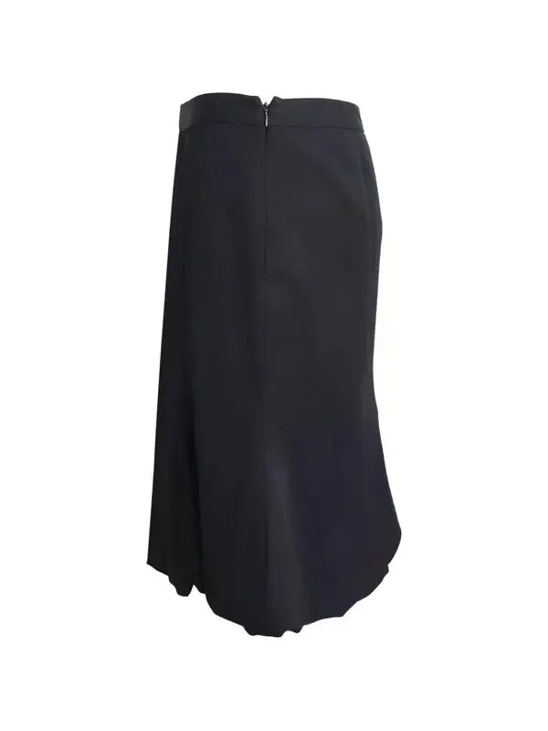 Moschino Side-zip Wool Skirt