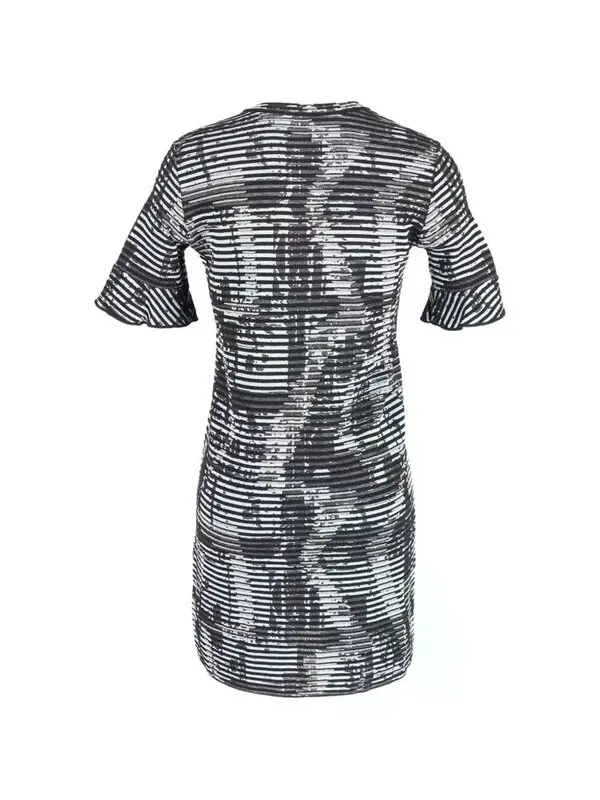 Missoni Printed Round-neck Mini Dress