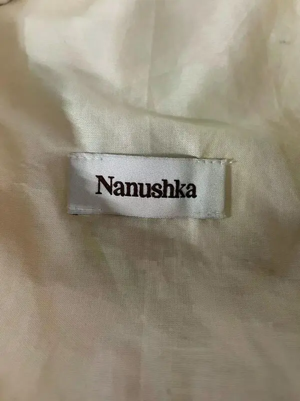 Nanushka Tarone Button Beret