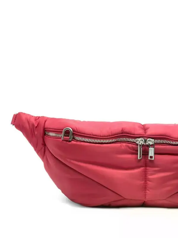 Moncler Quilted Belt Bag - Red