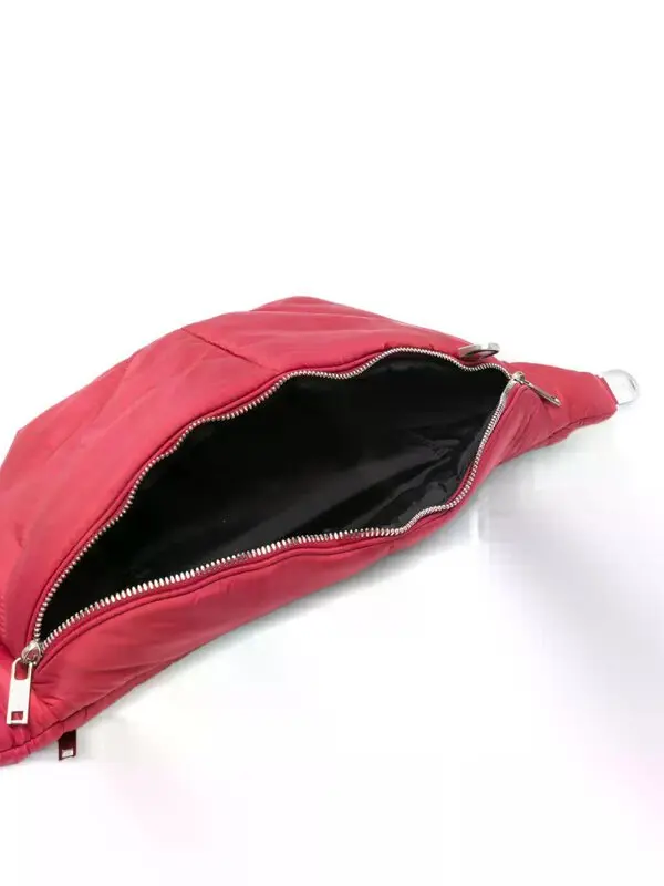 Moncler Quilted Belt Bag - Red