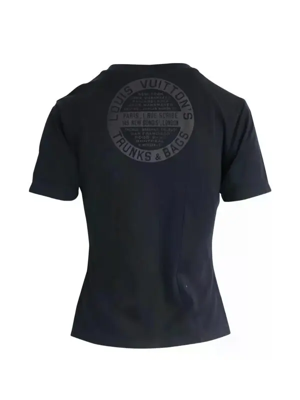 LOUIS VUITTON Graphic-print T-shirt - Black