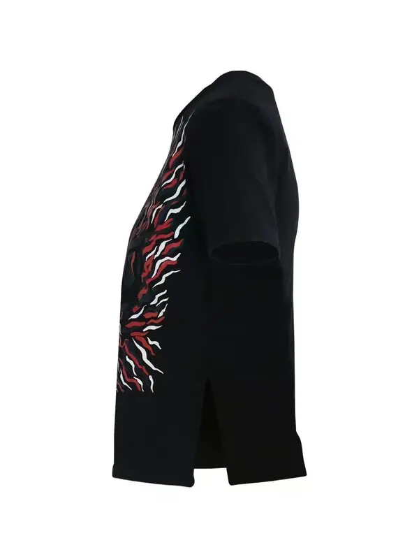 LOUIS VUITTON Graphic-print T-shirt - Black