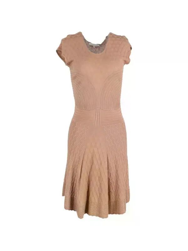 Sandro Knitted Flared Dress