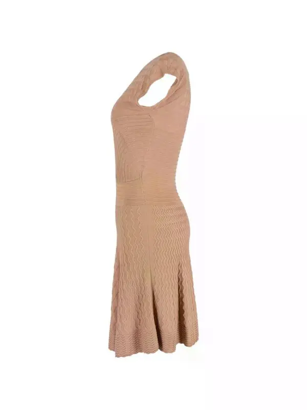 Sandro Knitted Flared Dress