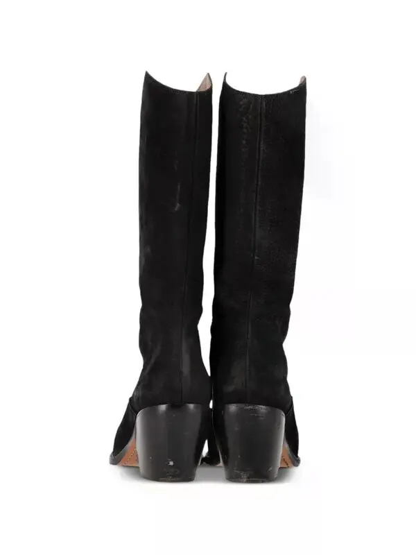 Chloé Western Leather Cowboy Boots