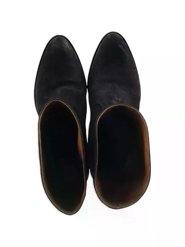 Chloé Western Leather Cowboy Boots