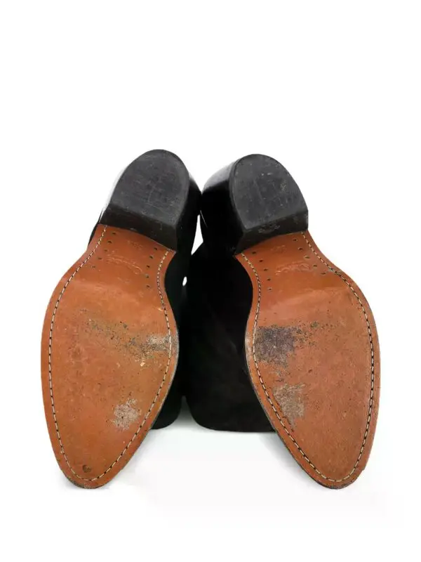 Chloé Western Leather Cowboy Boots