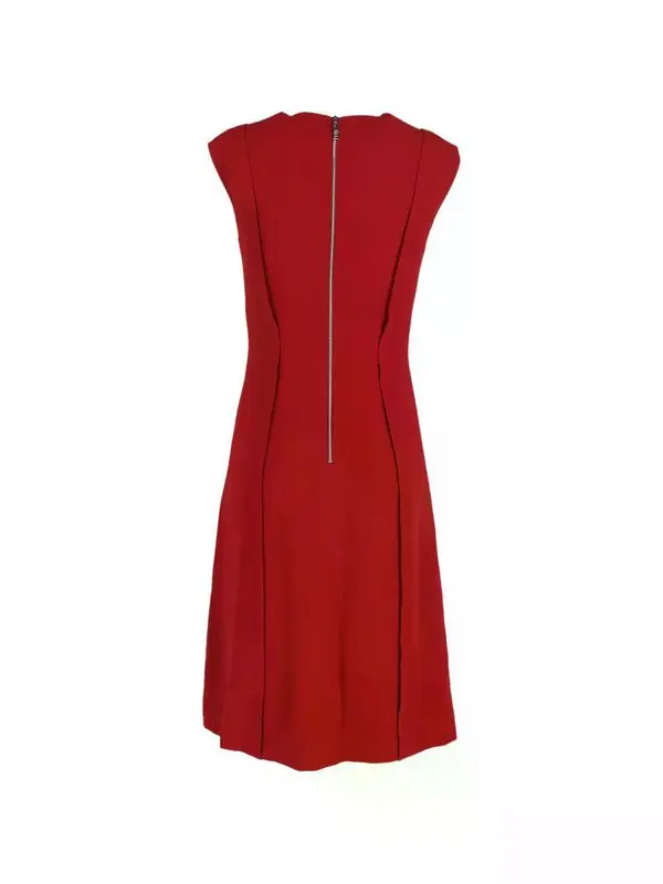 Louis Vuitton A-Line Midi Dress - Red | Editorialist