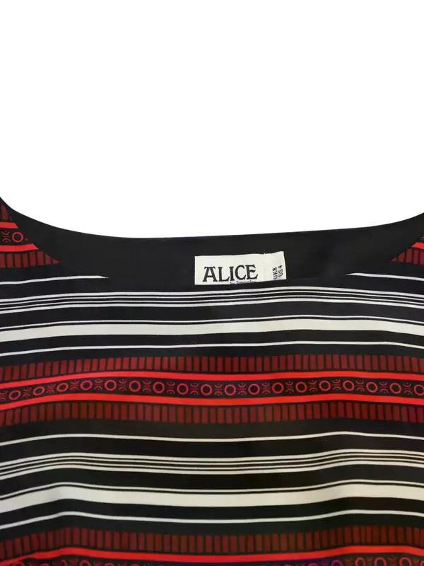 Alice By Temperley Striped Maxi Dress