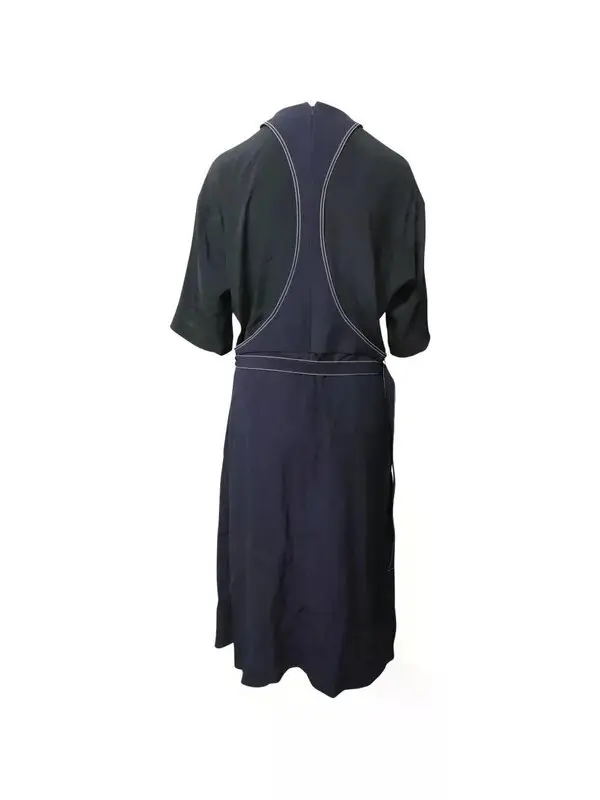 Marni Paneled Midi Dress - Blue