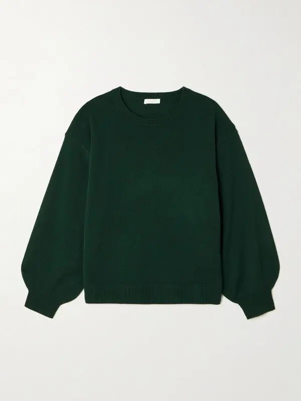 ERES Colorama Maille Famous Wool And Cashmere-blend Sweater - Green
