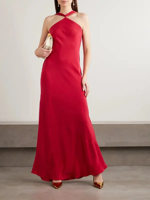 sachin and babi light blue dress Chiffon Maxi Dress: Style That Stops Time main image 1