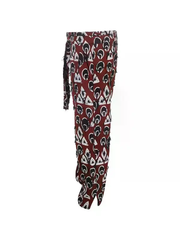 Chloé Printed Drawstring Trousers